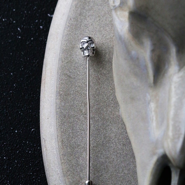 Skull Lapel Pin - Etsy
