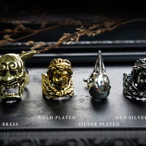 THE Word on Ring "sin" Original Made and Designed by Defy /unique ...