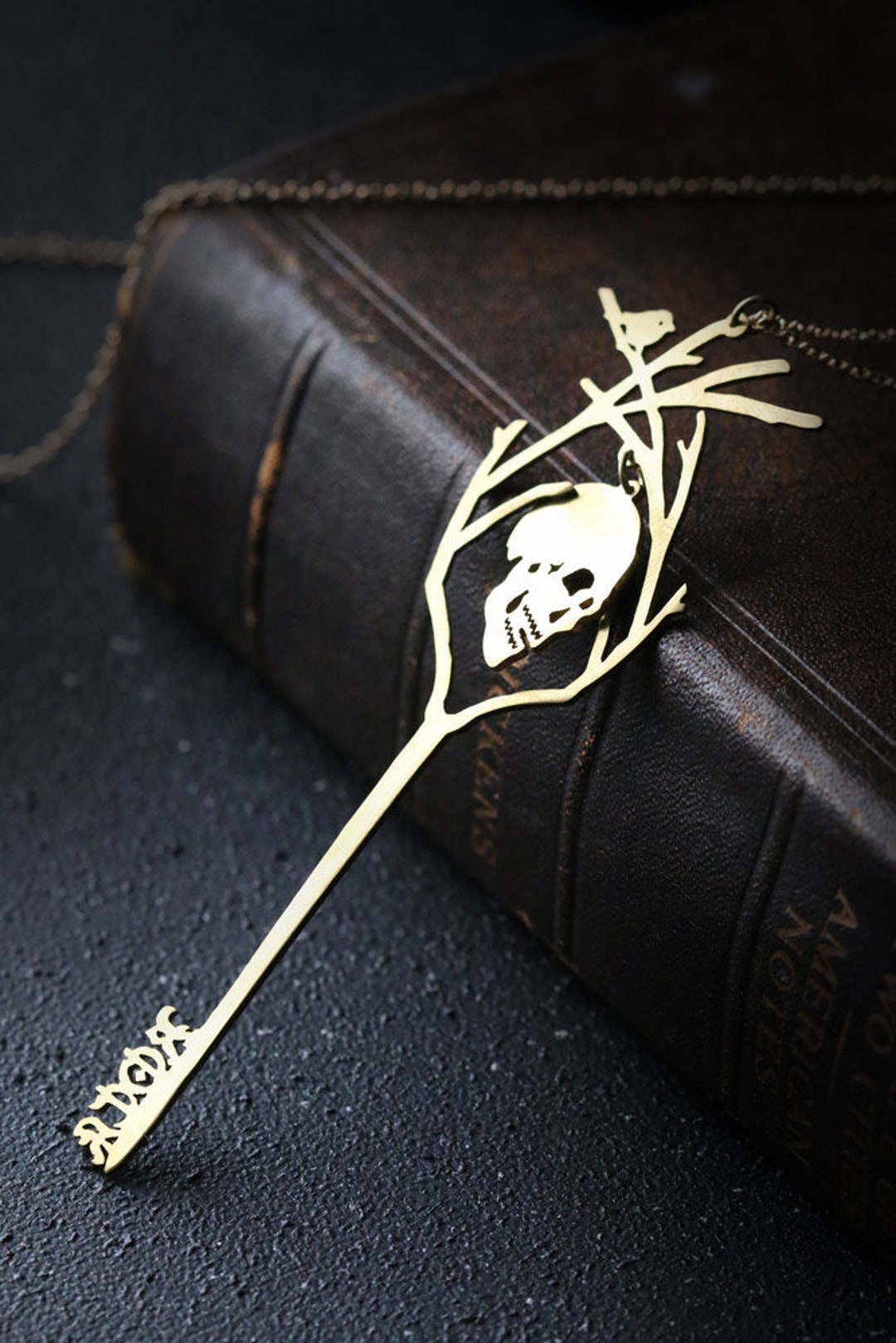 Key Branch and Skull Necklace. Original Made and Designed by Defy ...