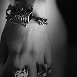 Skeleton Bracelet/anatomical Jewelry/human Bone/anatomy Human/handcuff ...
