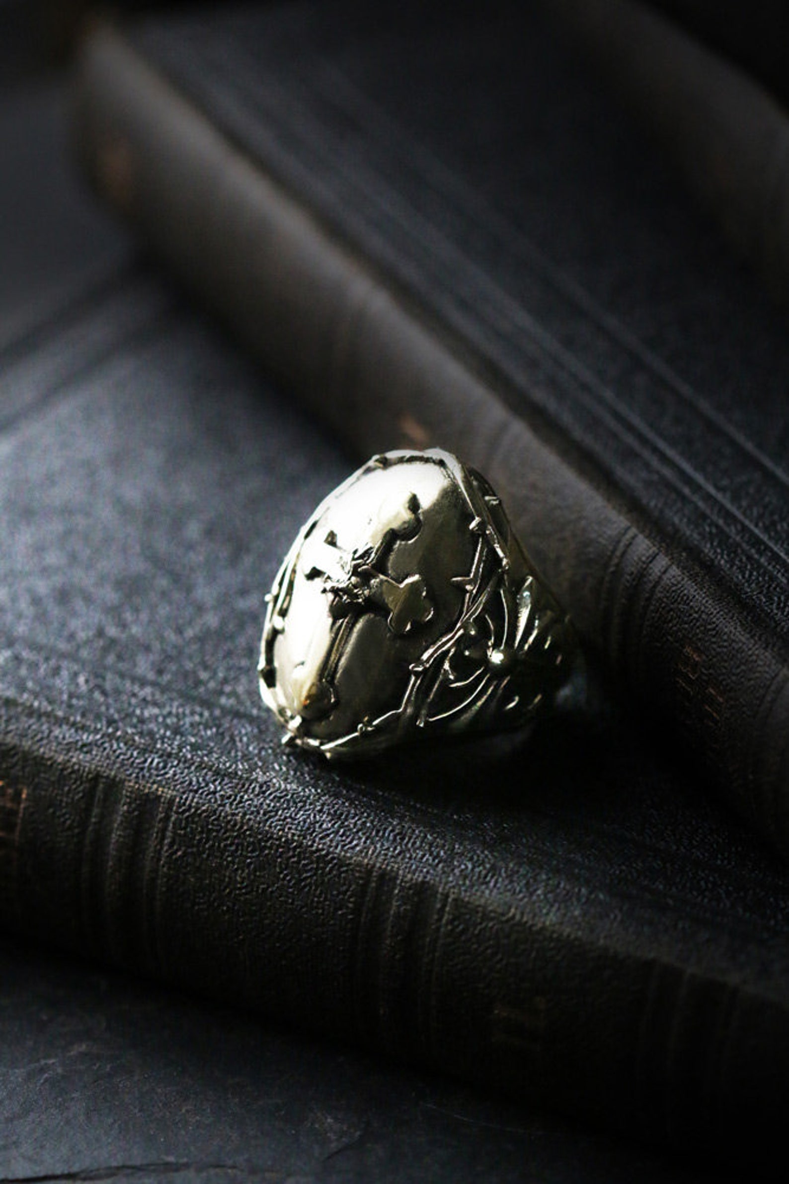 The Cross ring Basic style Original made and designed by | Etsy