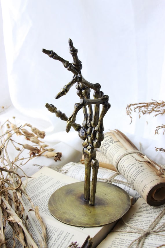 V.1 the Hand Skeleton Home Decoration and Jewelry | Etsy