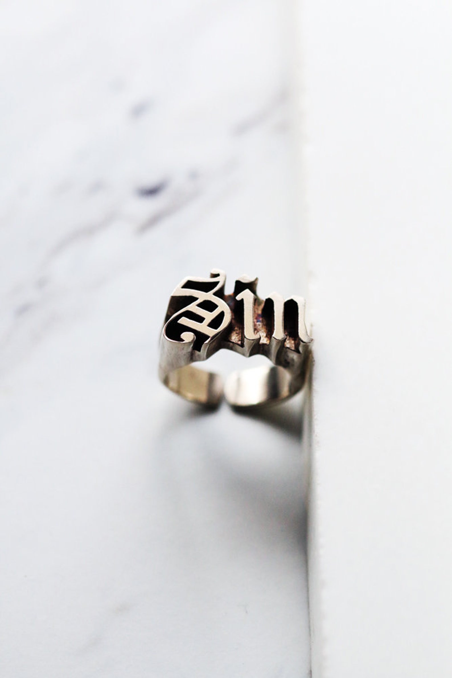 THE Word on Ring SIN original made and designed by | Etsy