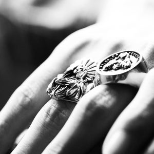 St.mary Ring,mother of God Ring,golden Mary Ring,lady Ring, - Etsy
