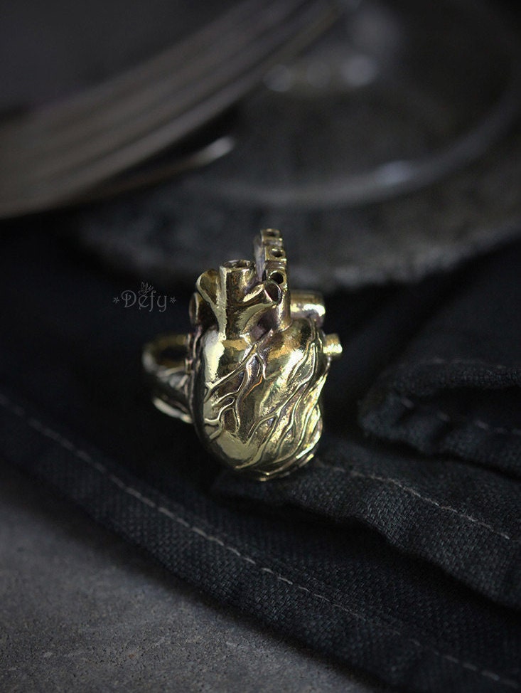 Anatomical Heart Ring Original Made and Designed by Defy. / Unique ...