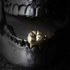 A Tooth - Three Roots - Charm Necklace - Brass Version by Defy - Etsy