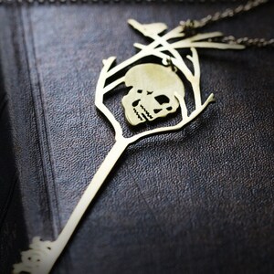 Key Branch and Skull Necklace. Original Made and Designed by Defy ...