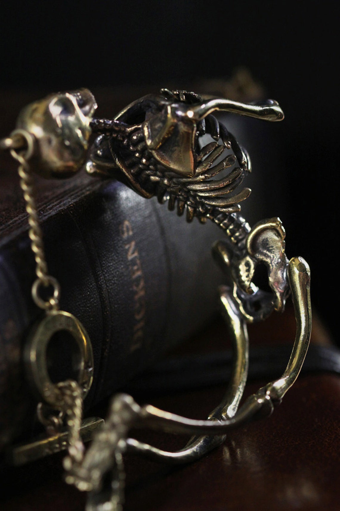 Skeleton Bracelet/anatomical Jewelry/human Bone/anatomy Human/handcuff ...