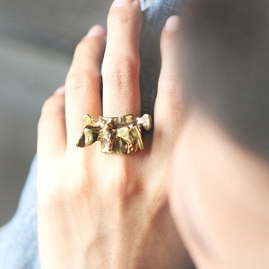 Backbone Ring,anatomy Ring,anatomy Jewelry,charm Ring,golden Backbone ...
