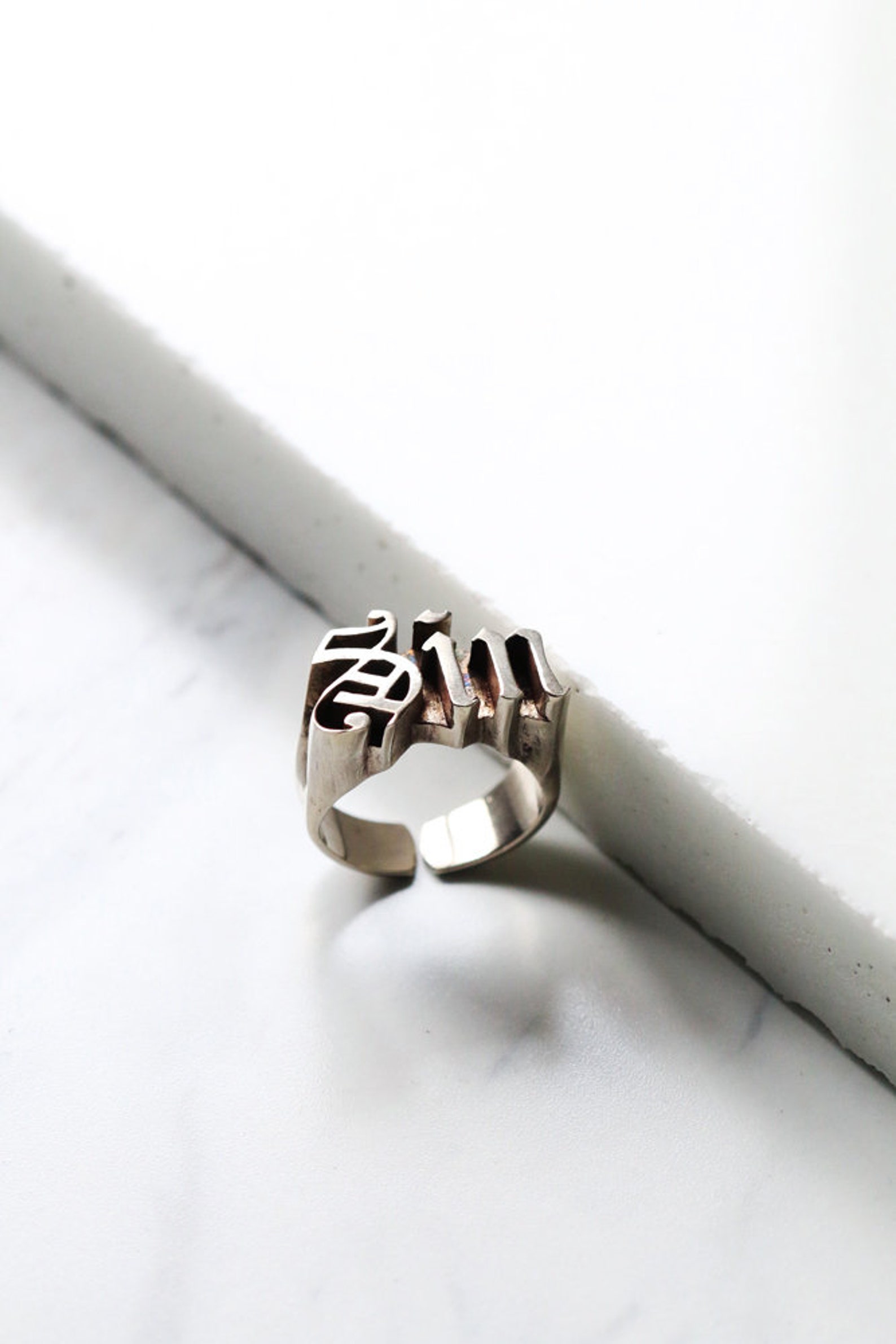 THE Word on Ring SIN original made and designed by | Etsy