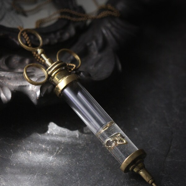 Syringe Necklace - Etsy