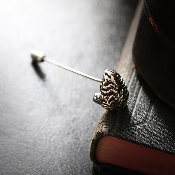 Brain Pin - Etsy