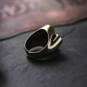 Club Ring Original Made and Designed by Defy. / Unique Jewelry / Dark ...