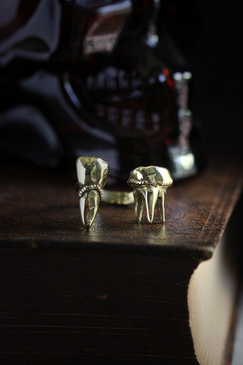 Teeth Ring Original Made and Design by Defy / Unique Handmade - Etsy