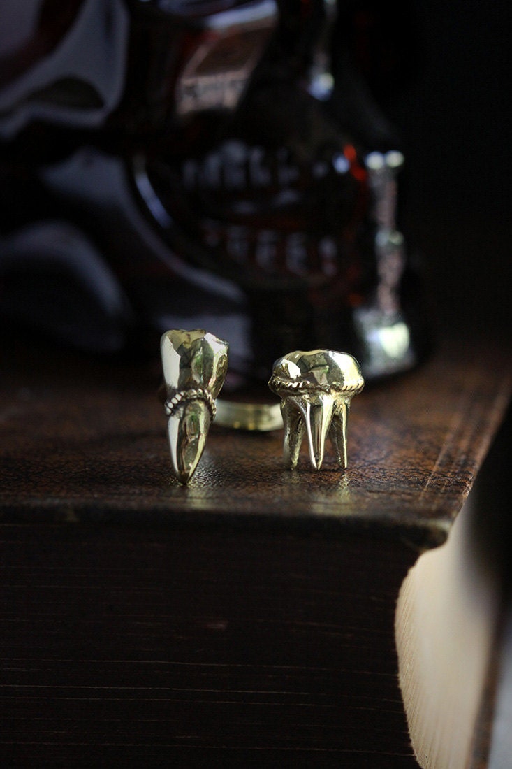 Teeth Ring Original Made and Design by Defy / Unique Handmade - Etsy