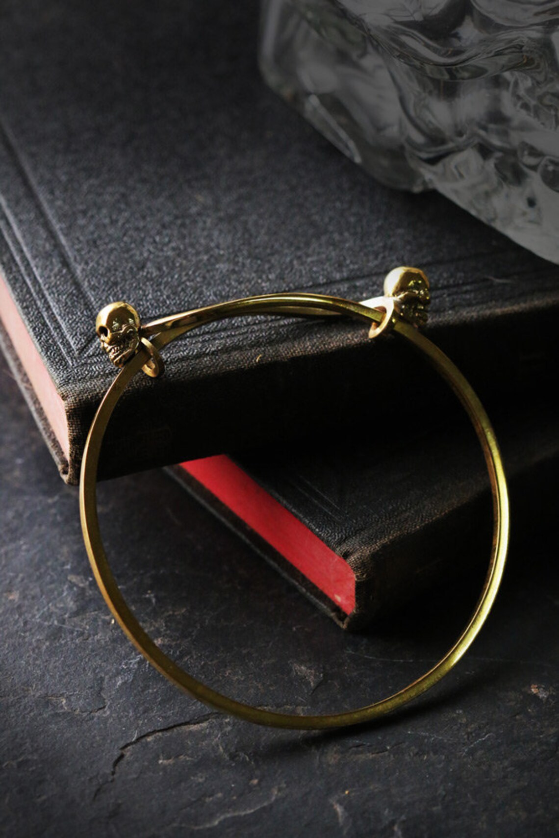 The Two Skulls Bangle Original Design and Made by Defy | Etsy