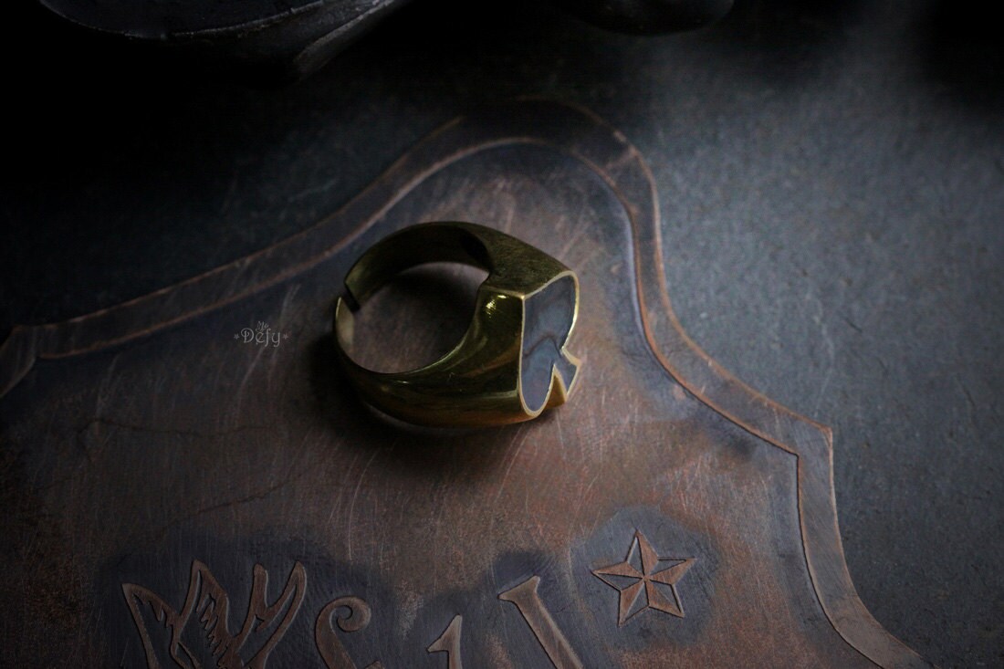 Spades Ring by Defy Statement Jewelry Accessories - Etsy