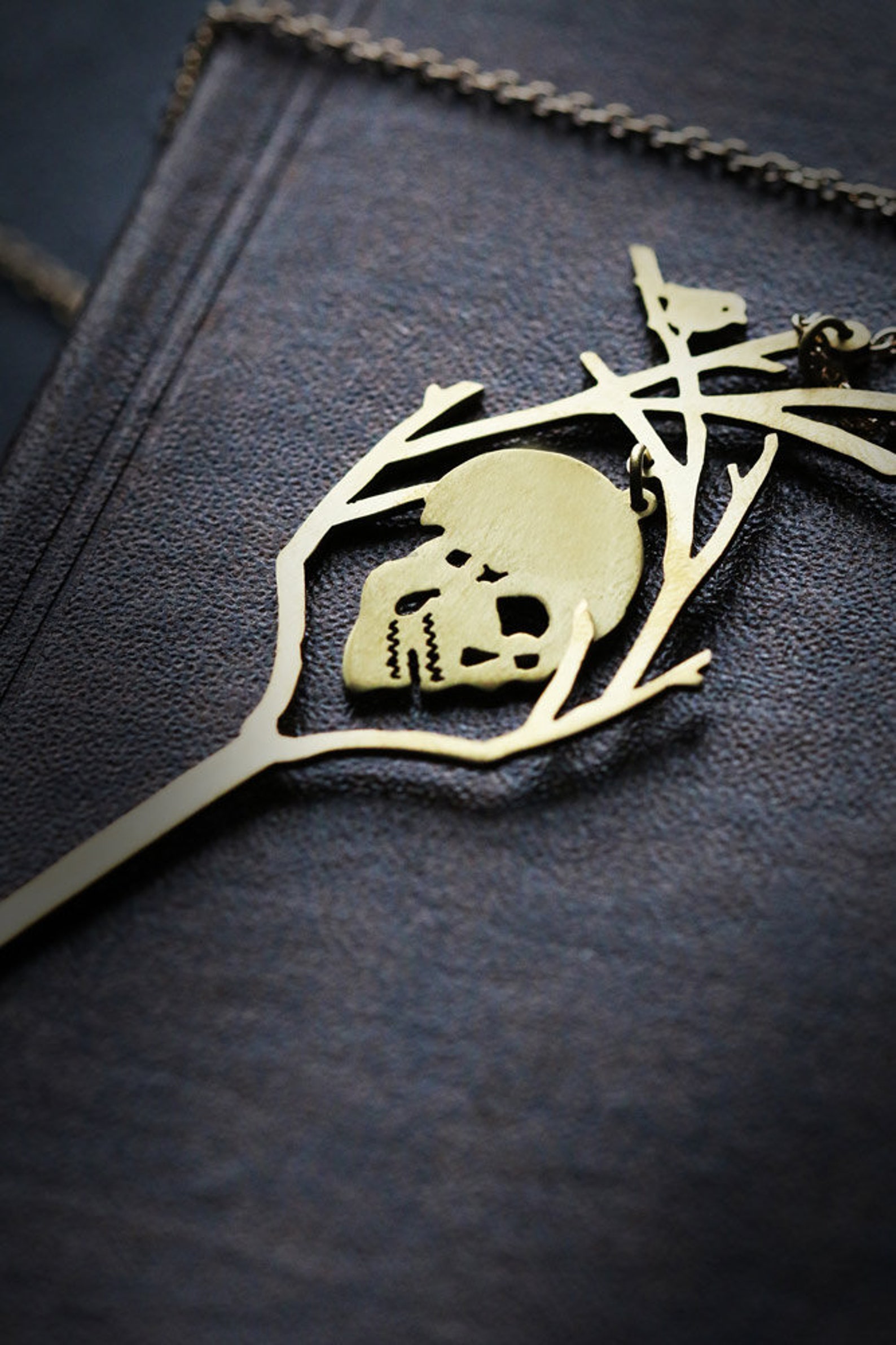 Key Branch and Skull Necklace. Original Made and Designed by Defy ...