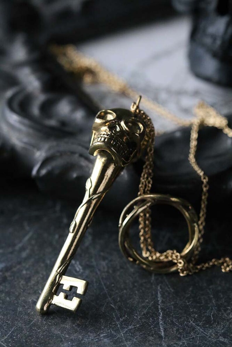 The Key Skull Necklace Original Made and Designed by Defy. / | Etsy
