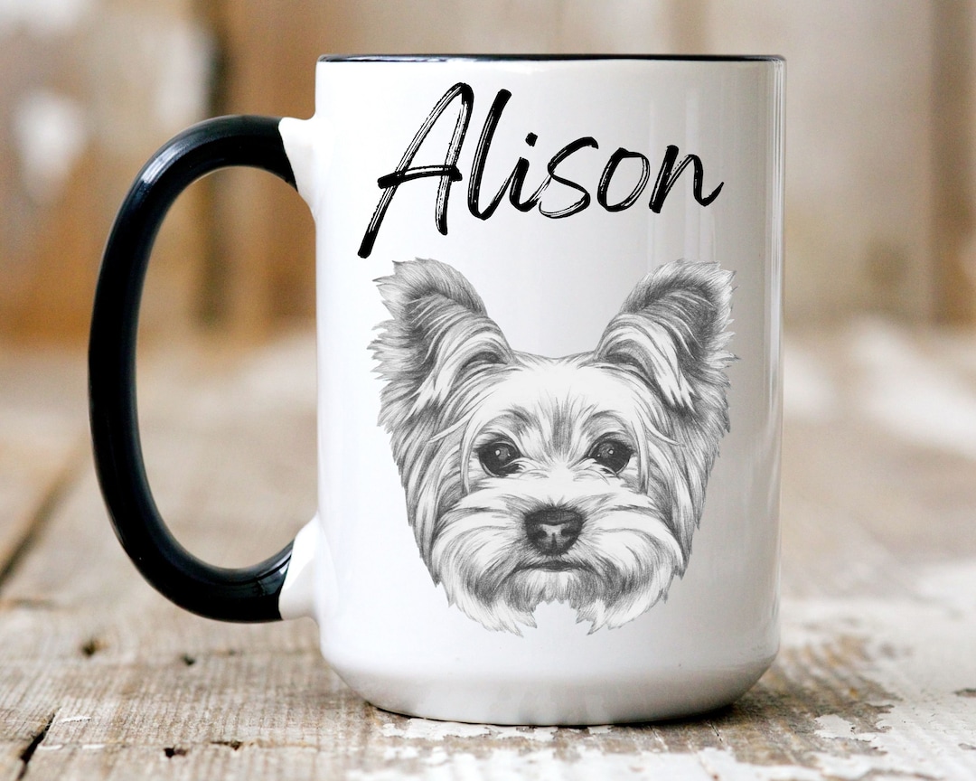 YORKSHIRE TERRIER Mug Yorkie Gifts Yorkshire Coffee Mug - Etsy