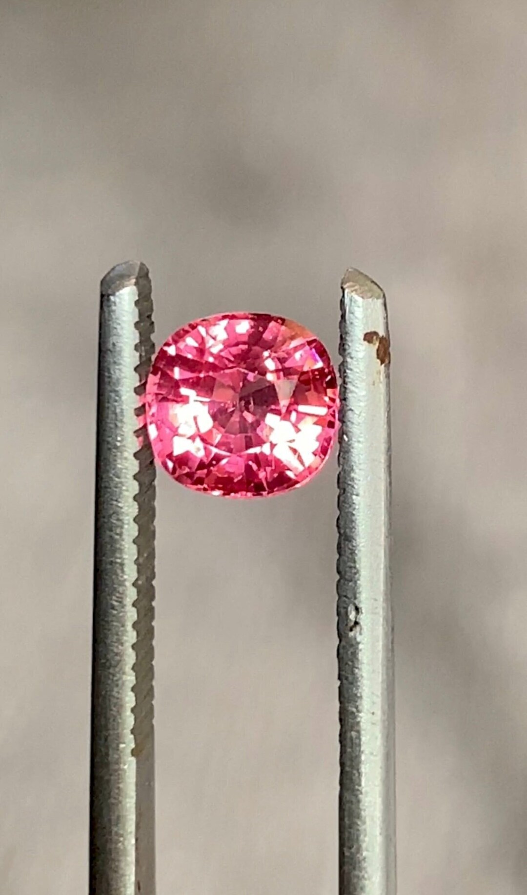 0.95ct Natural Vivid Padparadscha Spinel 100% Earth Mined No Treatment ...