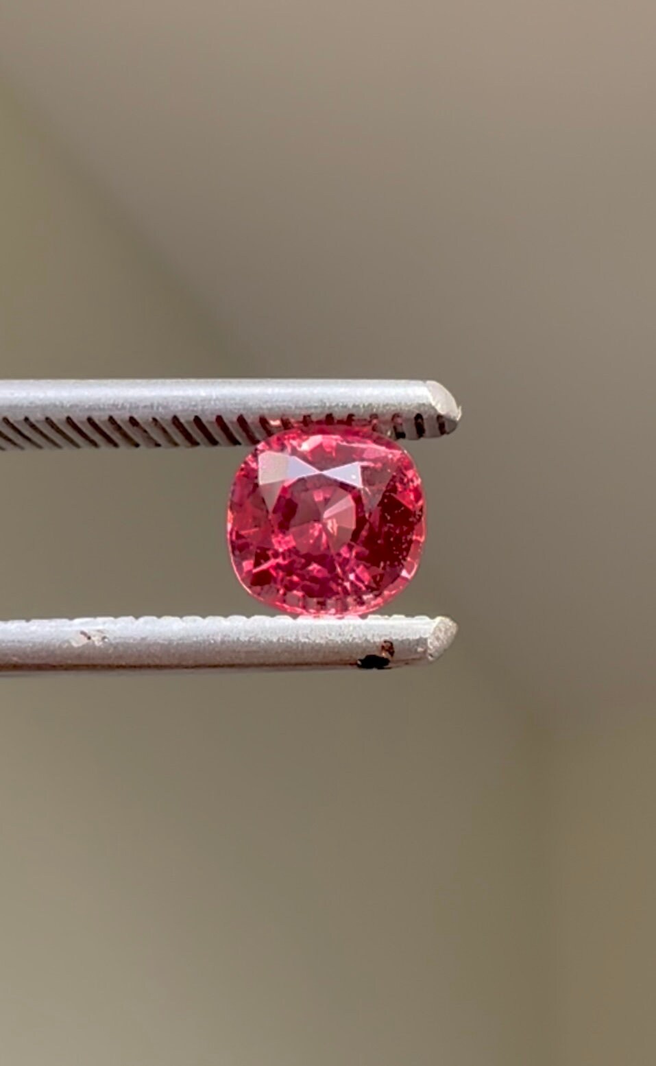 0.95ct Natural Vivid Padparadscha Spinel 100% Earth Mined No Treatment ...
