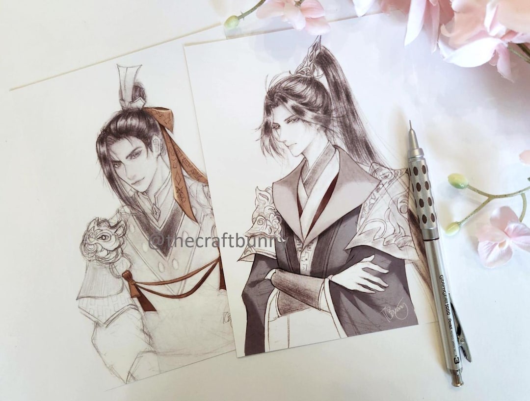 TGCF Feng Xin Mu Qing - Prints/bookmarks - Tian Guan Ci Fu, Heaven ...