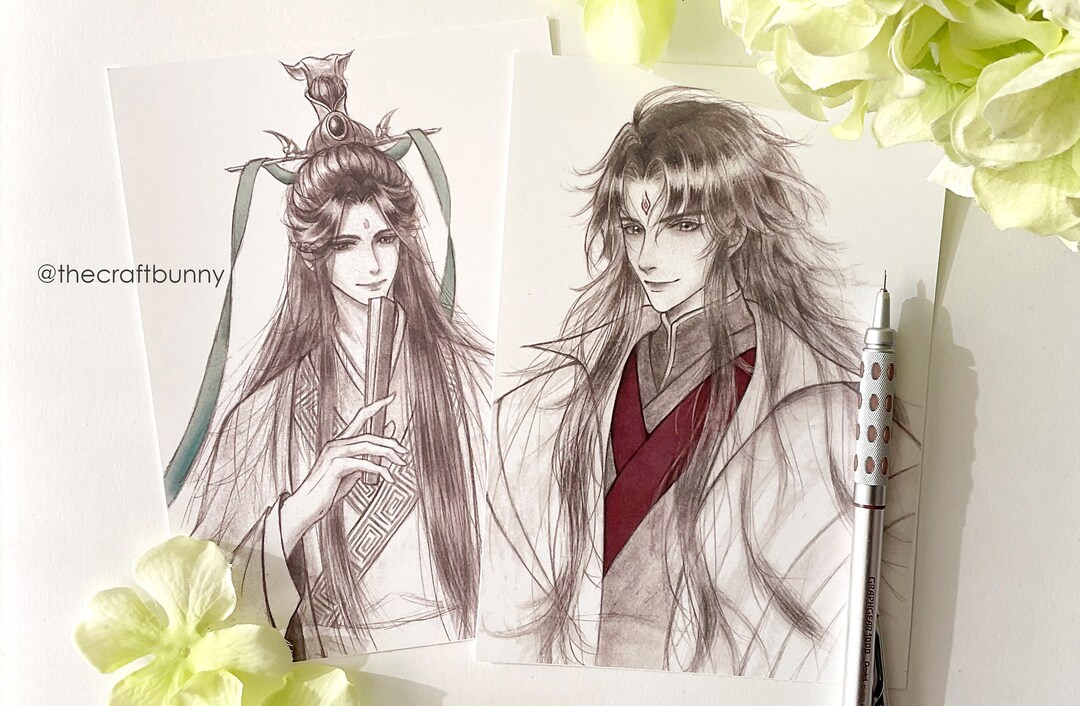 SVSSS Bingqiu - Original Prints - Scum Villain, Scum Villain Self ...