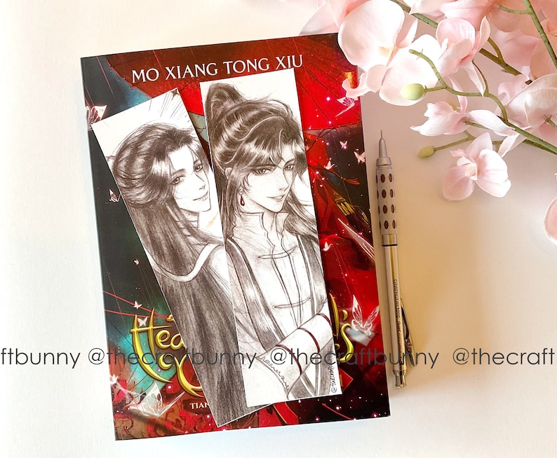 Mxtx Bookmark Set MDZS TGCF SVSSS Wangxian Hualian - Etsy