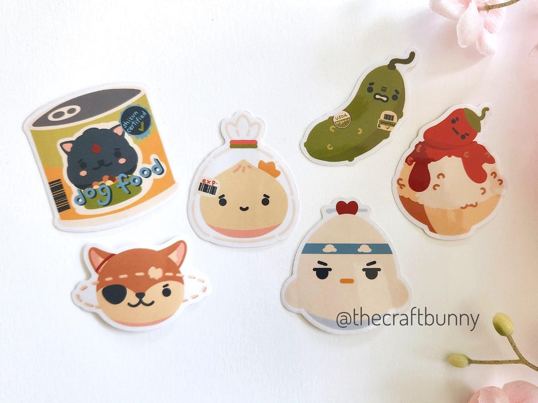 Subtle Mxtx Stickers- MDZS, TGCF, SVSSS, Wangxian, Hualian, Bingqiu ...