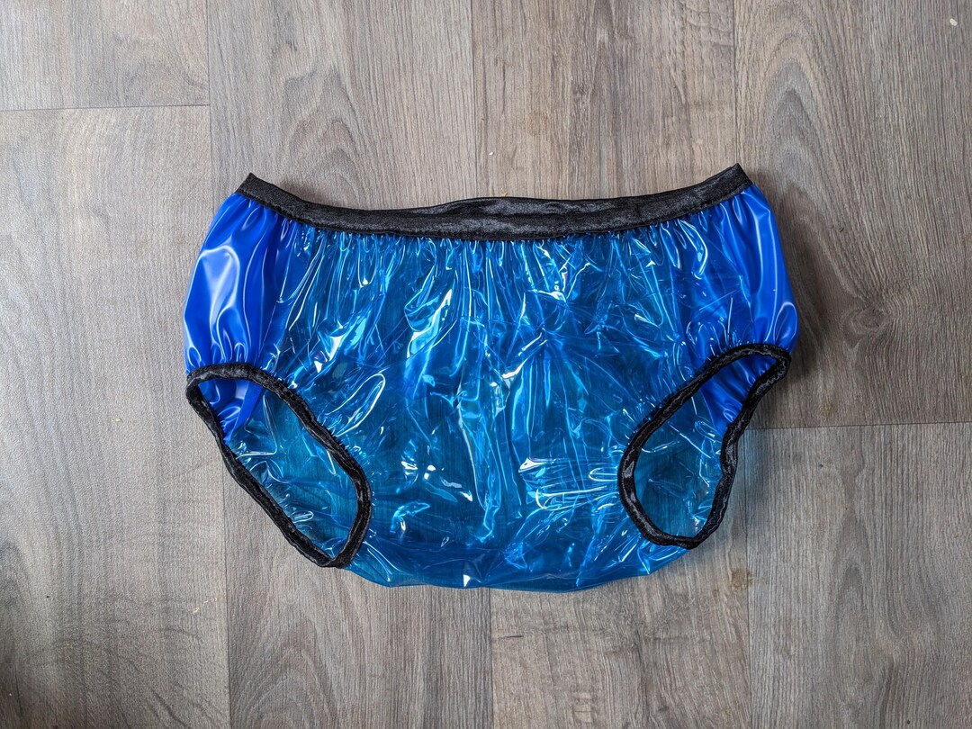 Waterproof Blue Glass/cobalt Blue Plastic Pants 31-54 - Etsy