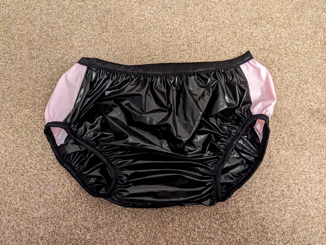 Waterproof Super Soft Black/baby Pink Plastic Pants 29 47 - Etsy Australia