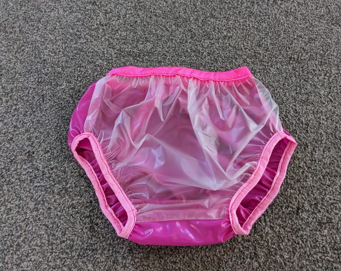 Waterproof Bubblegum Pink /super Soft Clear TPU Plastic Pants (20-35 ...
