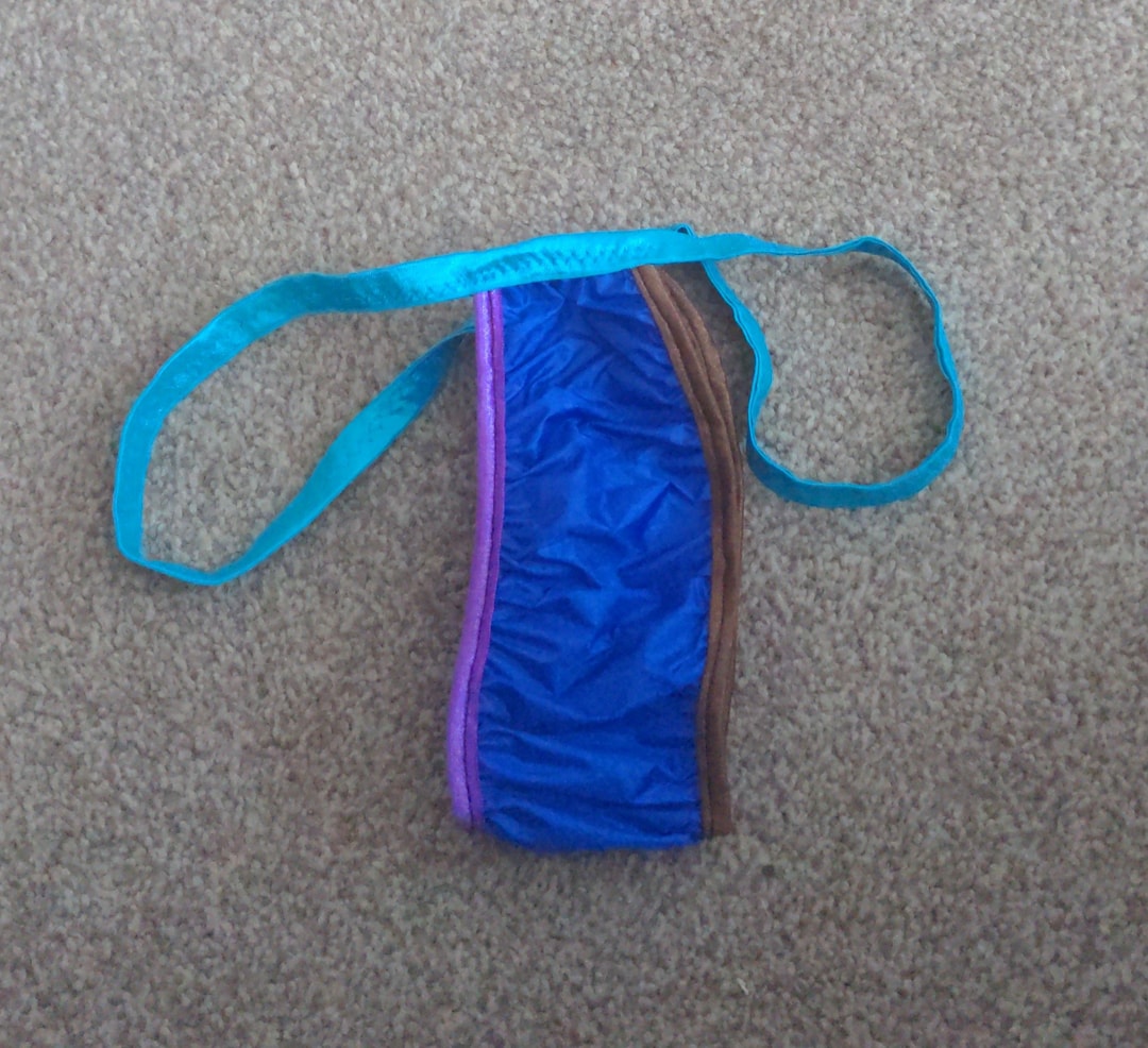 Royal Blue Ripstop Tanga (28-44) - Etsy