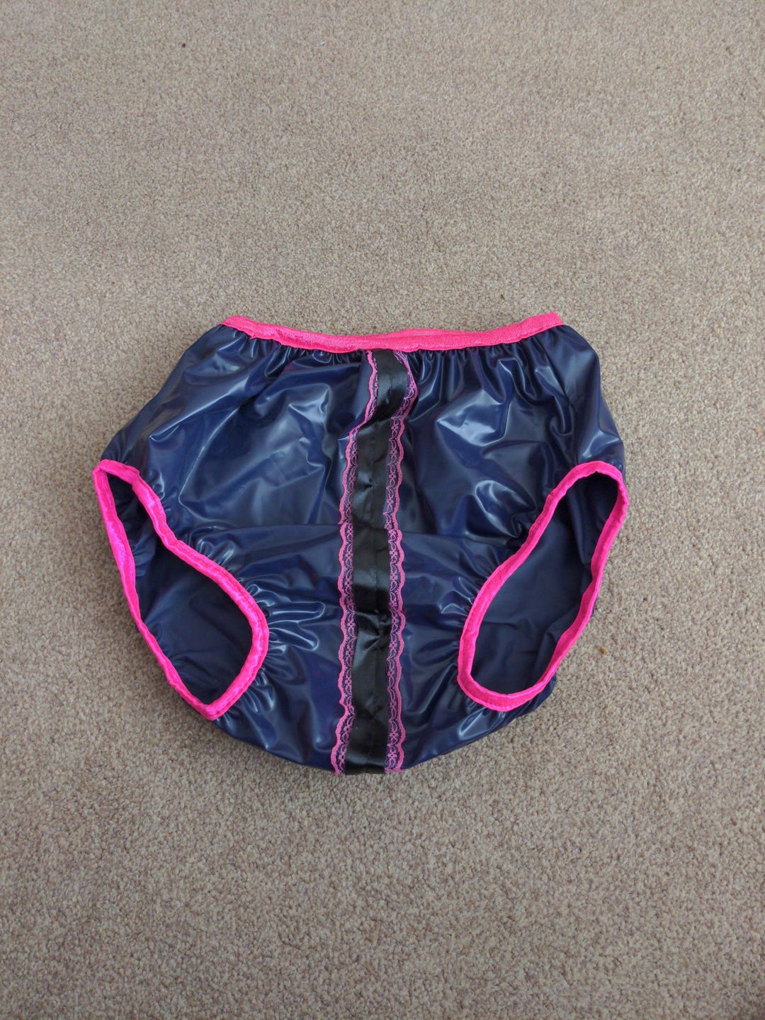 Waterproof Soft Navy Blue Plastic Lacy Pants 24-42 - Etsy Australia