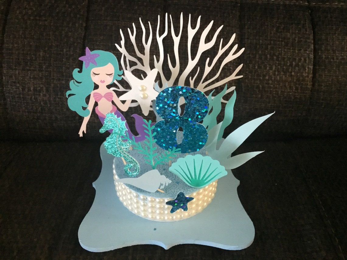 Mermaid Centerpieces, Under the Sea Centerpieces, Babyshower ...