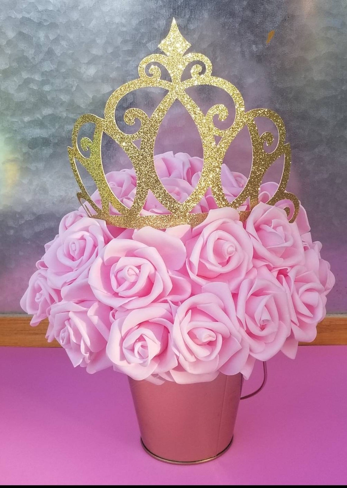 Princess Centerpiece Prince Babyshower Centerpiece Pink and - Etsy