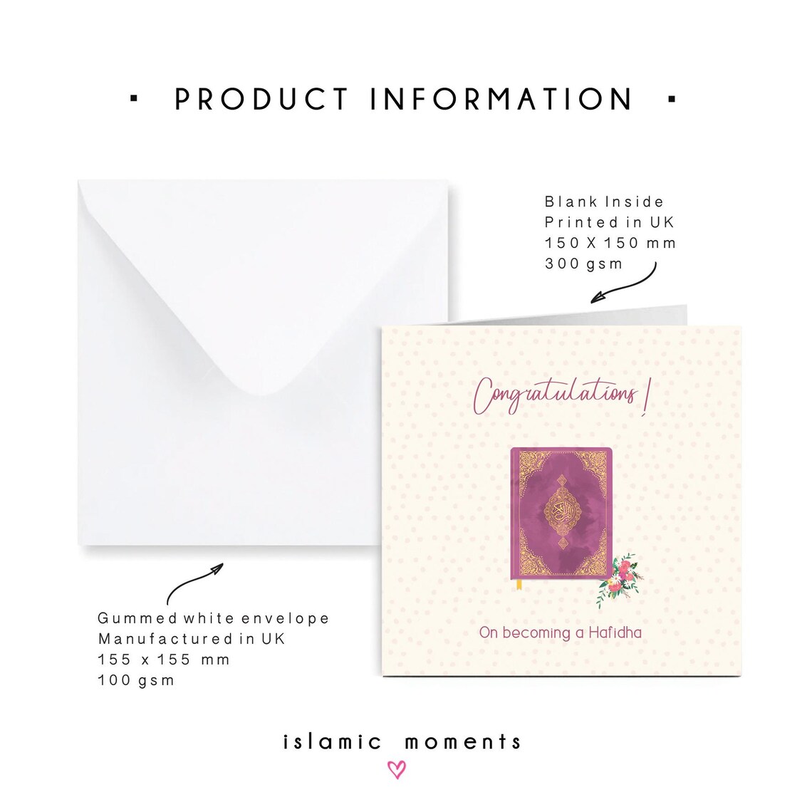 Hafidha, Hafiza Islamic Graduation Card, Hifz Mubarak Hifdh Girl - ILM ...