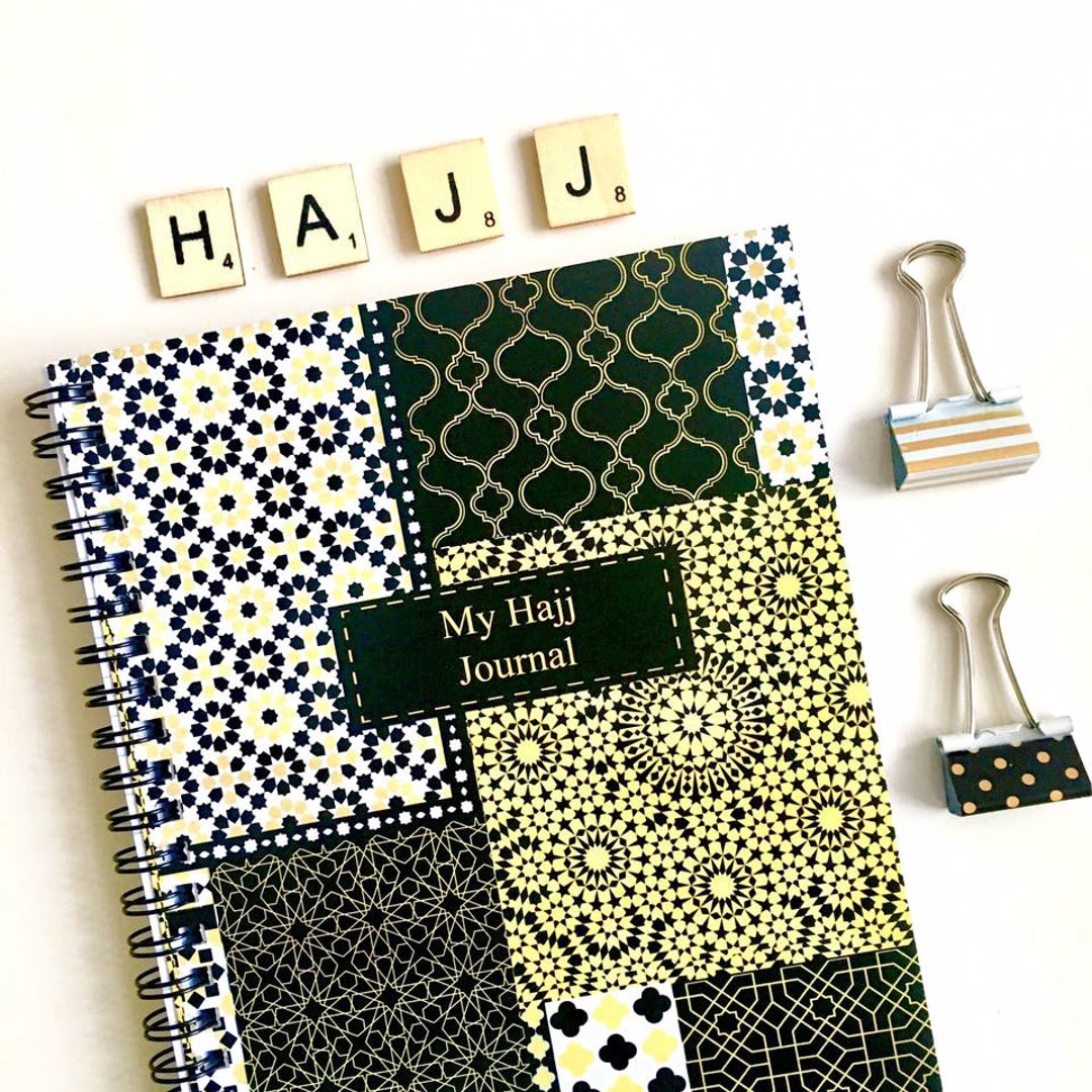 My Hajj Journal, A5 Hajj Notebook Zellige Islamic Book - NB 22 - Etsy