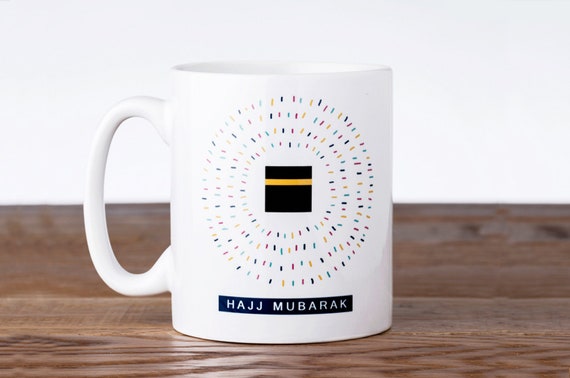 Kaaba Pilgrims Hajj Mubarak Mug MG 46 - Etsy