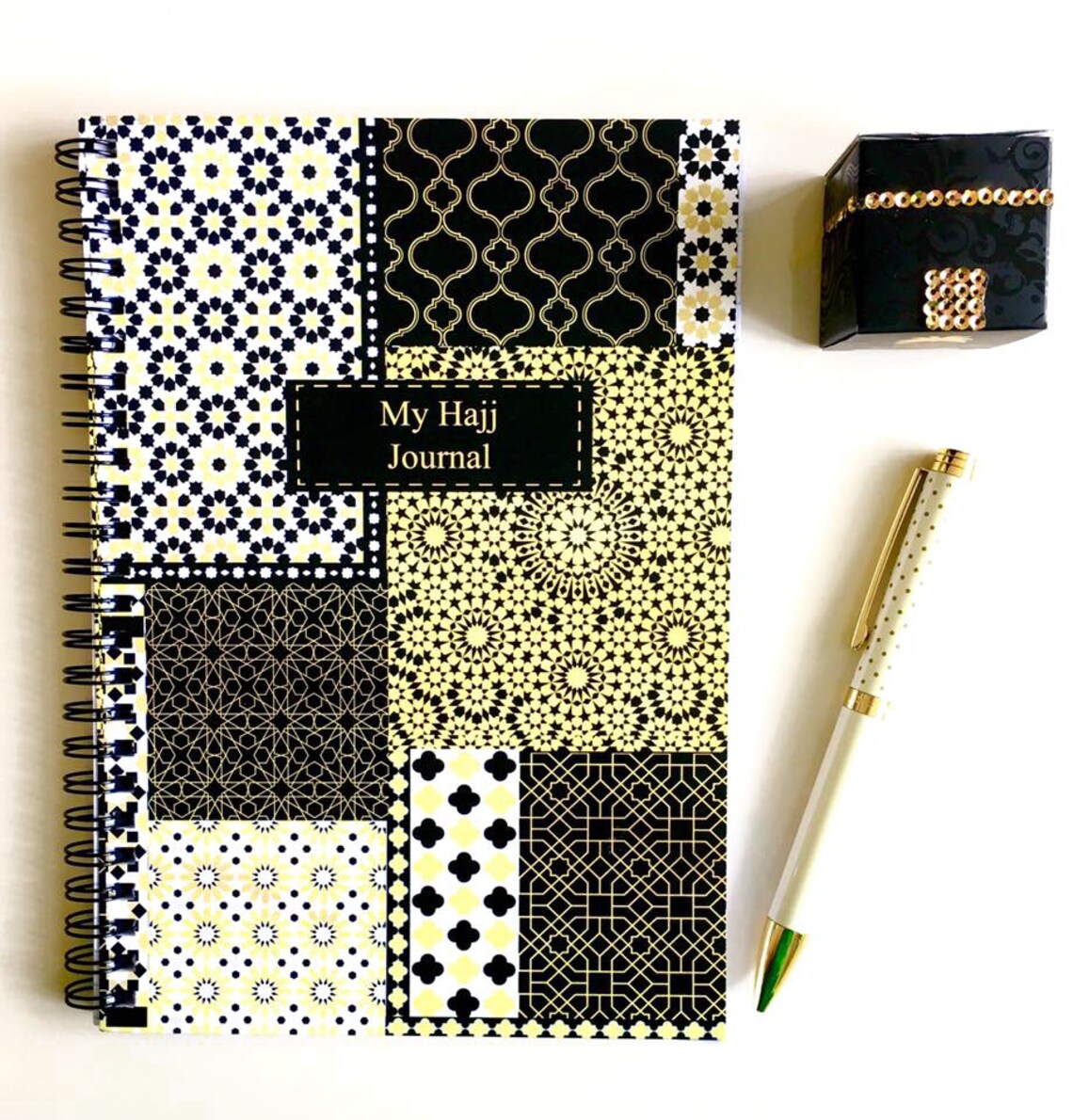 My Hajj Journal A5 Hajj Notebook Zellige Islamic Book NB22 - Etsy