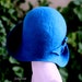 Blue Cloche Hat Millinery Hat Felt Hat Felted Hats Flapper - Etsy