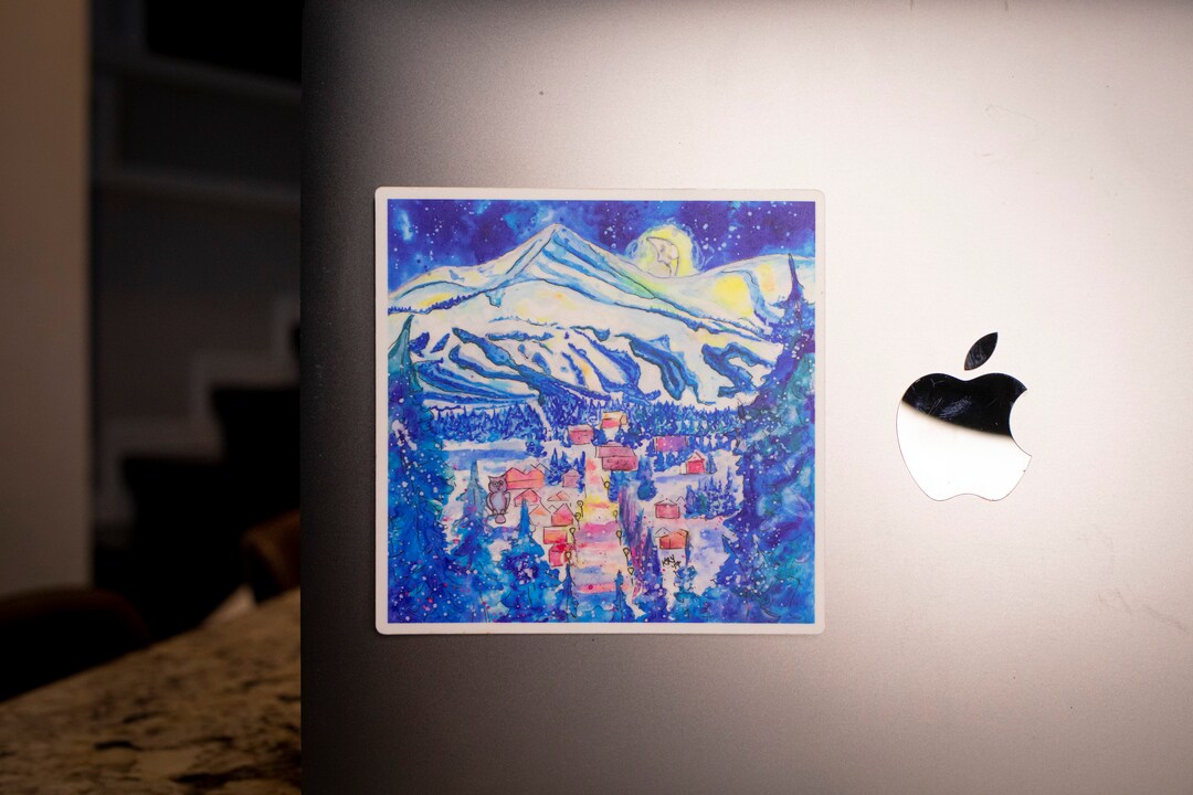 Goodnight Mountains Sticker - Etsy
