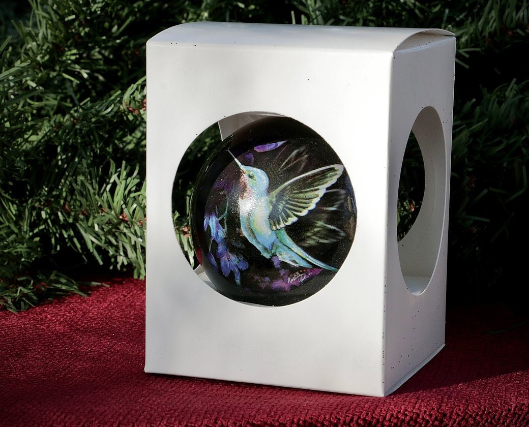 Hummingbird Christmas Tree Ornament - Etsy