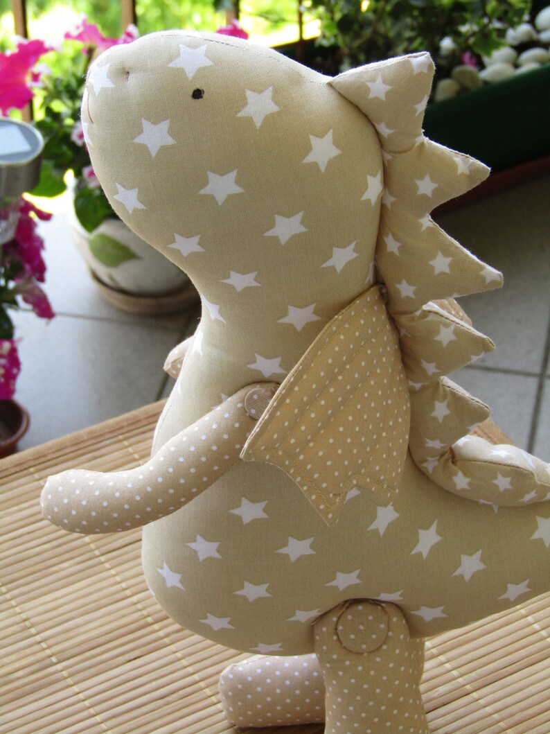 Dragon Sewing Pattern Cloth Dragon Pattern Pattern for | Etsy