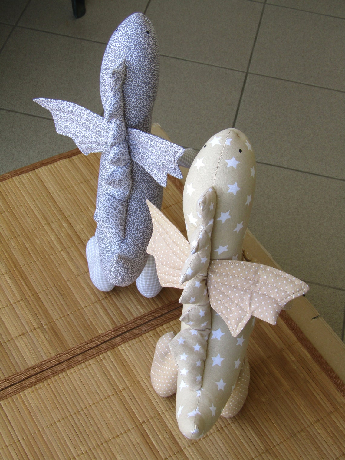 Dragon Sewing Pattern Cloth Dragon Pattern Pattern for | Etsy