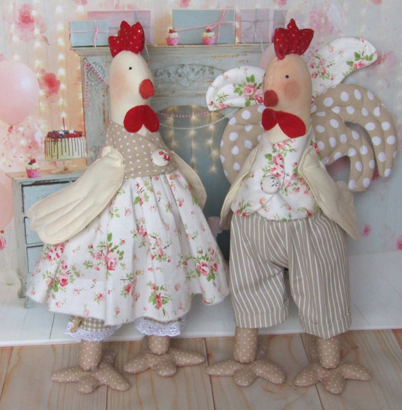 PATTERN Rooster Toyeaster Rooster Pattern Doll Sewing Pattern - Etsy