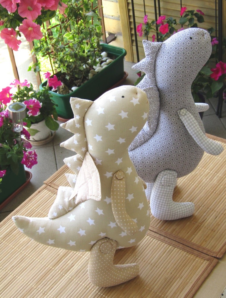 Dragon Sewing Pattern Cloth Dragon Pattern Pattern for | Etsy