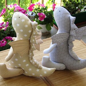 Dragon Sewing Pattern Cloth Dragon Pattern Pattern for Sewing Dragon ...