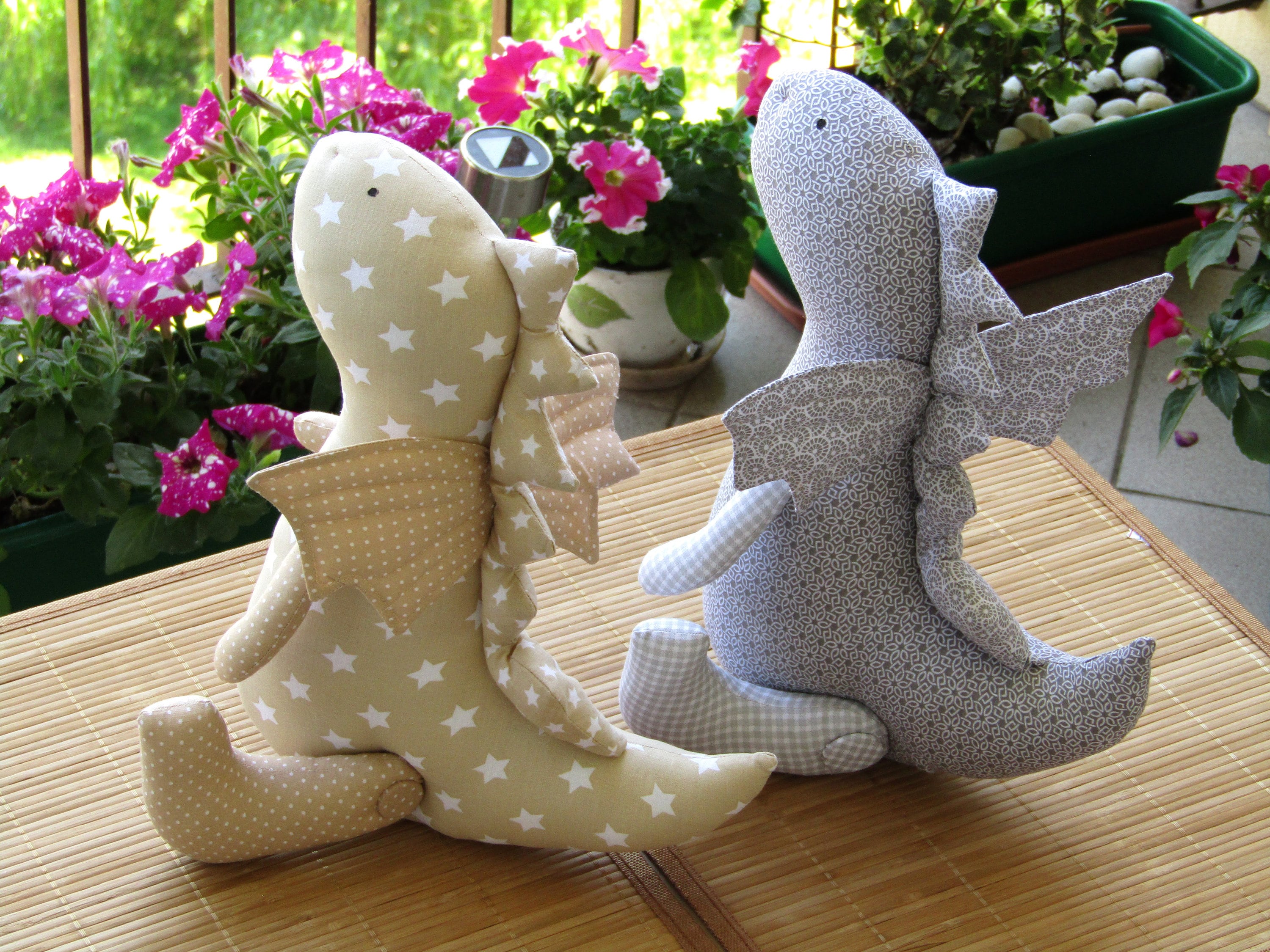 Dragon Sewing Pattern Cloth Dragon Pattern Pattern for | Etsy